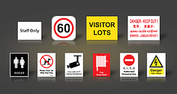 Maneki Signage online store, Singapore. Buy signage online!